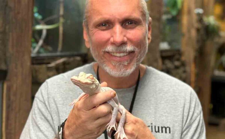 Influencer especializado en reptiles, Brian Barczyk, publica un ...