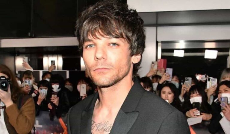 Louis Tomlinson surprises fans by appearing with gray hair at ...