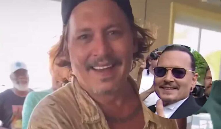 Johnny Depp Shows Off Bright White Smile in the Bahamas After “Rotten ...