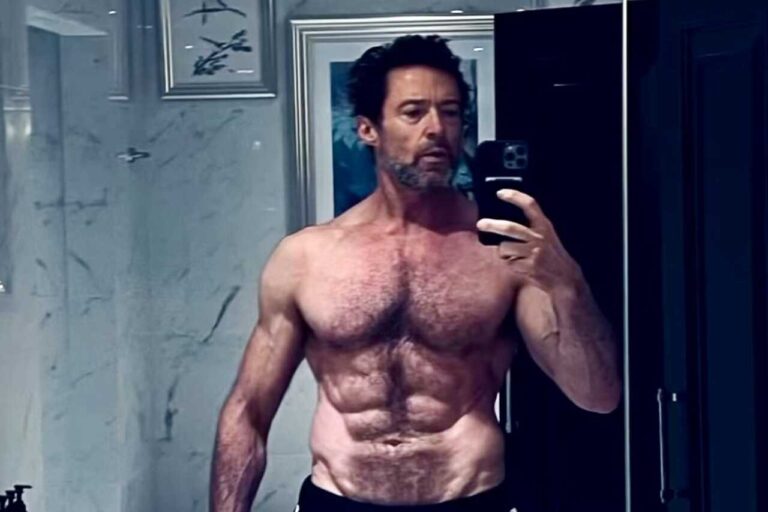 At 55, Hugh Jackman Shows Off His Ripped Abs and Talks About His ...