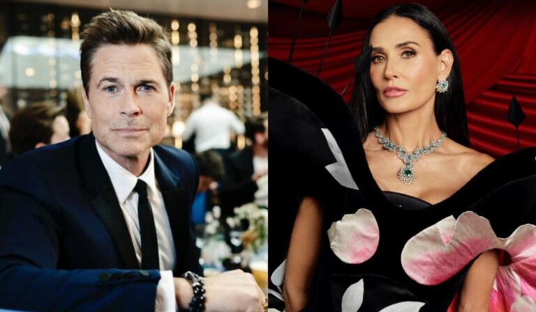 Rob Lowe confessa di aver avuto una cotta per Demi Moore negli anni '80