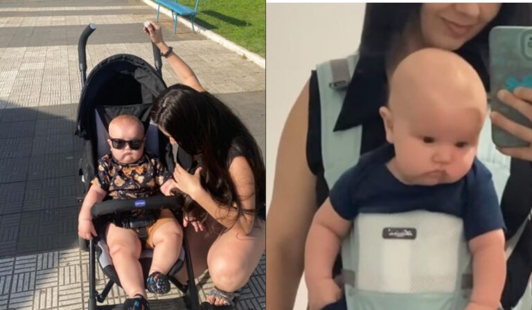 A giant Brazilian baby goes viral on social media and shocks the ...