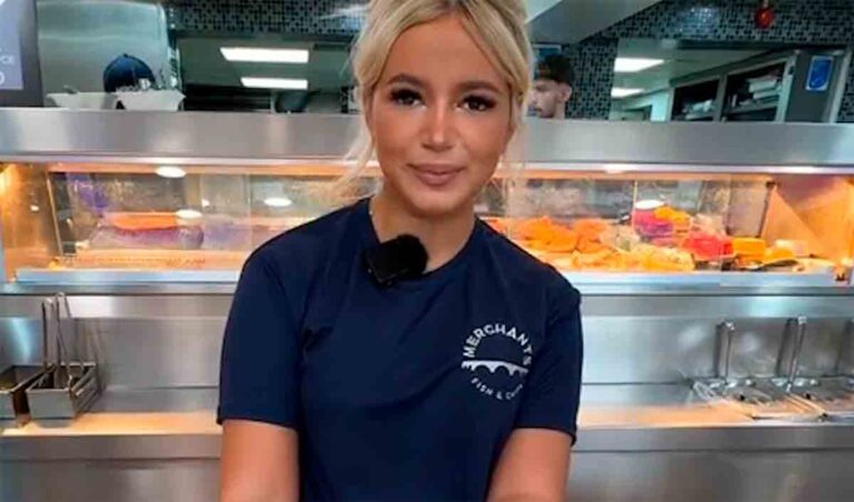 Destiny Harolld，「Chip Shop Diva」金髮女郎，因為一段病毒影片成為網路紅人