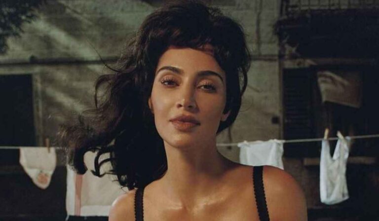 Kim Kardashian poses in a bold photoshoot for the new Dolce & Gabbana ...